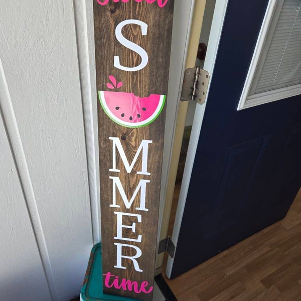 Reversible Porch Sign | Spring Porch Sign | Summer Porch Sign | Spring ...