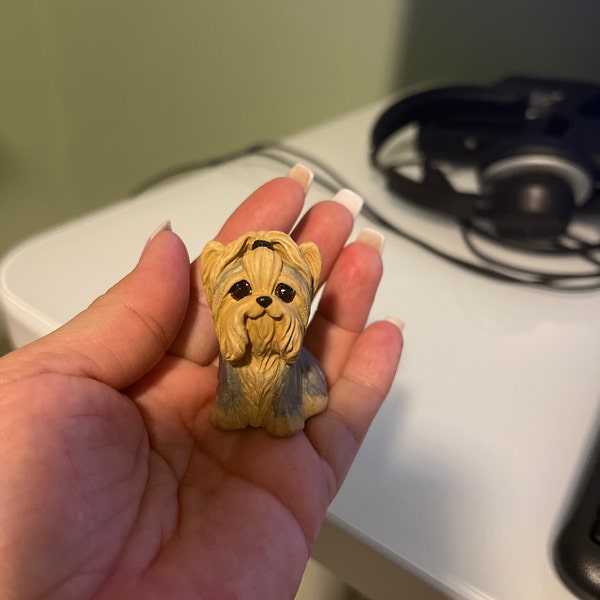 Mini Pug Resin Hand Sculpted and Cast Collectible - Etsy