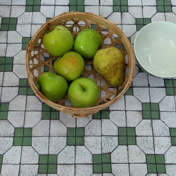 Dainty Blue and White Flower Tile Backdrop, Backdrops for Print, Food ...