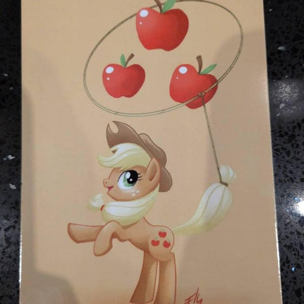 Applejack A6 Postcard Print - Etsy