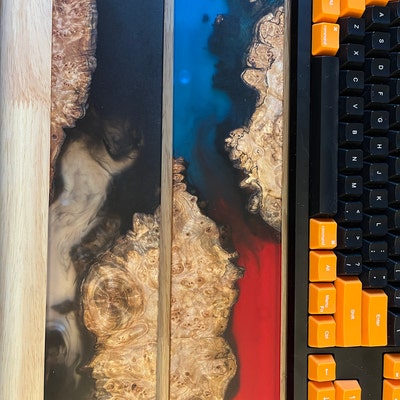 CALDERA Mechanical Keyboard Mechanical Keyboard 60% Keyboard Case Wood ...