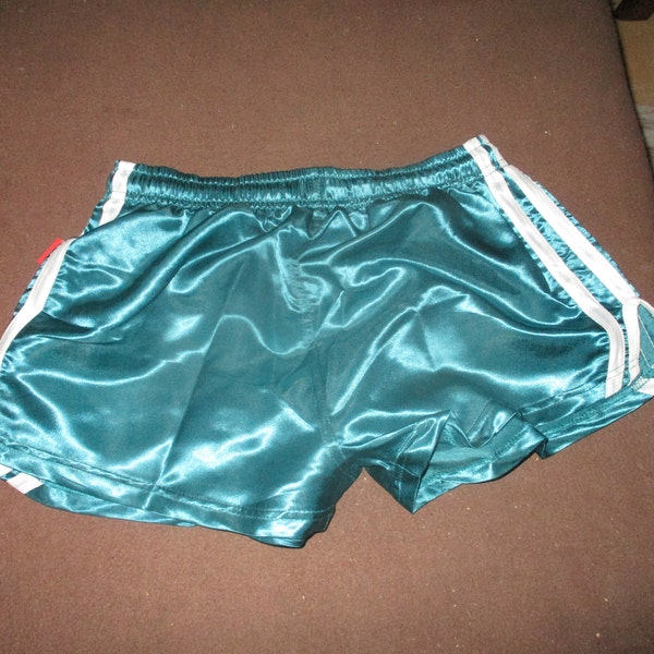 Sport Sprinter Shorts Retro Shorts Shiny Satin - Etsy