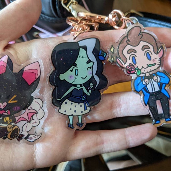 Monster Prom Keychains - Etsy