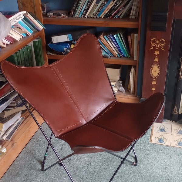 BKF Butterfly Chair – 80th Anniversary Edition | Premium Saddle Leather ...