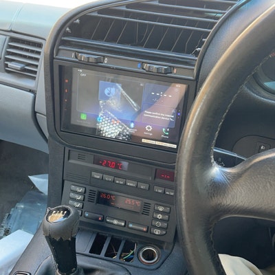 BMW E36 Double DIN Headunit Fascia Panel Bezel - Etsy