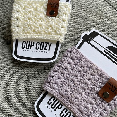 PRINTABLE Cup Cozy Display Inserts Digital PDF Coffee Sleeve Insert ...