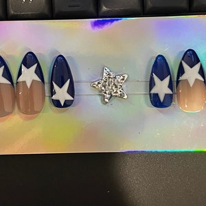 Cherry Colita 3D Cherry Tiger Print Aura Design Press Ons - Etsy