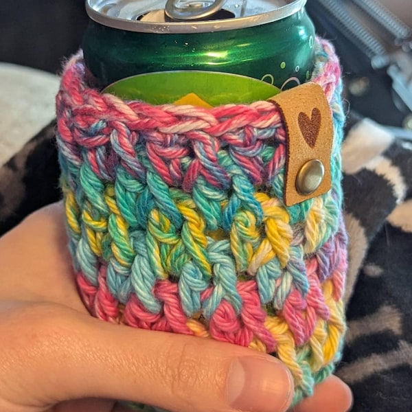 Chunky Yarn Knit Wristlet Keychain | Loop Key Chain With Lobster Clasp ...