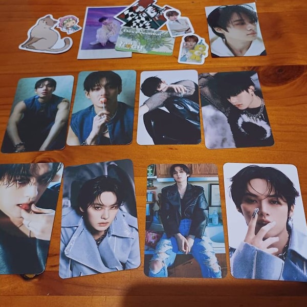 Stray Kids - Ate Teaser Concept Set 1 - Handmade Photocards - Double ...