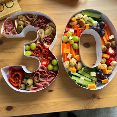 Bespoke Handmade Fillable Boxes in the Shape of a Letter or Number - Etsy