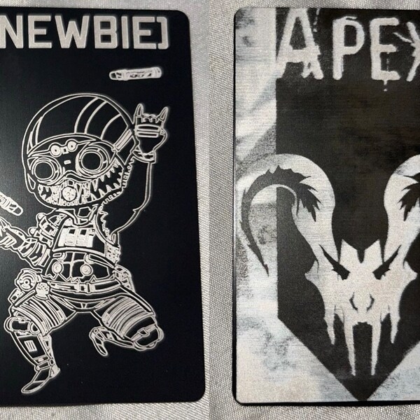 Valkyrie Banner - Apex Legends Predator Invitation Aluminum Card! - Etsy