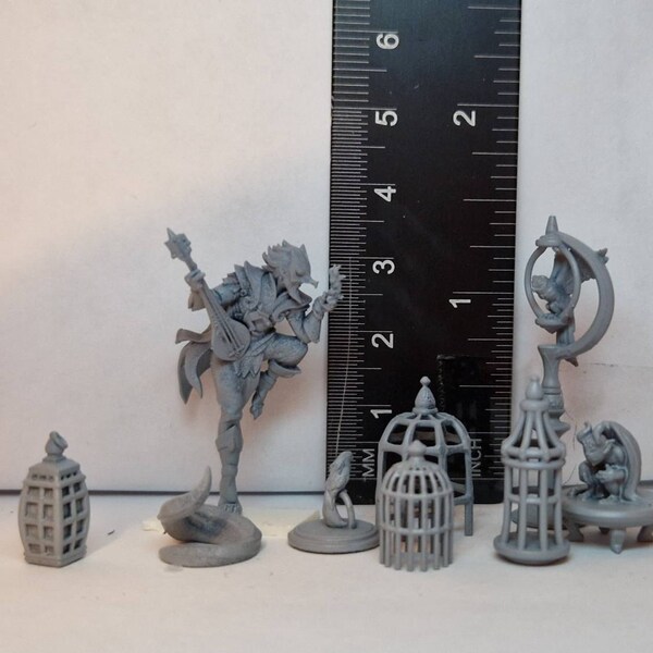 Avian Princess Great Grimoire 3D Print Ready to Paint - Etsy
