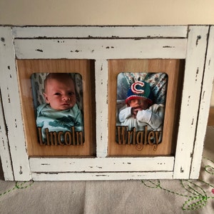 5x7 Name Frame Personalized Picture Frames 5x7 Mats Inserts Custom ...
