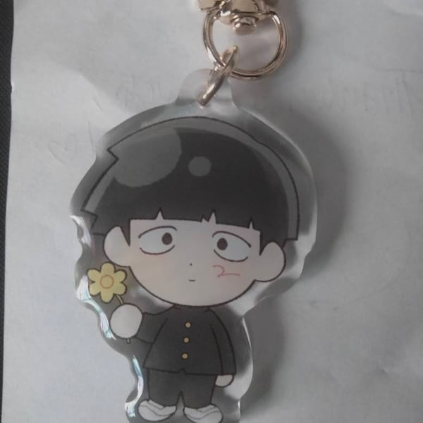MP100 Charms | Mob Psychics Epoxy Keychains - Etsy