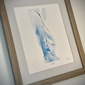 Blue Spine Print Series of 3 Anatomy Art Set 3 Watercolor | Etsy