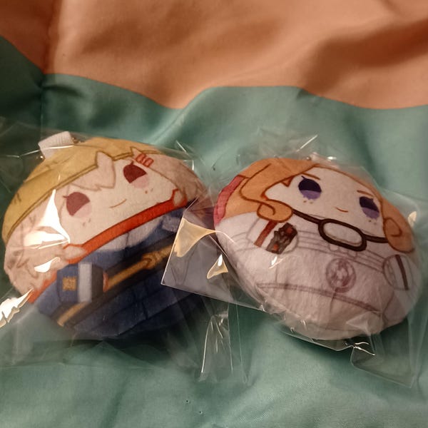 FFXVI Pillow Charm [final Fantasy 16] Fabric Keychains Pillow Keychain ...