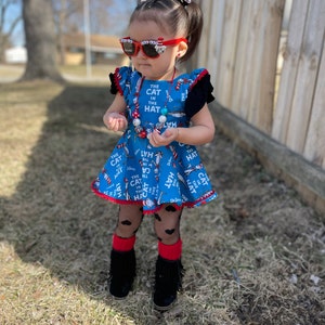 Music Note Dress Girls Music Dress Toddler Music Note Dress | Etsy