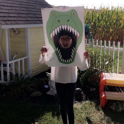 Dino Toss, Feed the T. Rex, Dinosaur Birthday Party, Dinosaur Game ...