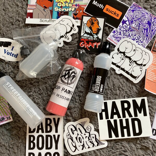 Grog 25mm FMP Drip Mop Graffiti - Etsy