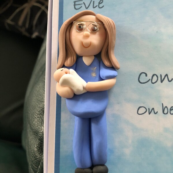 New Job/ Good Luck/ Congratulations Card for Nurse /midwife by Hot ...