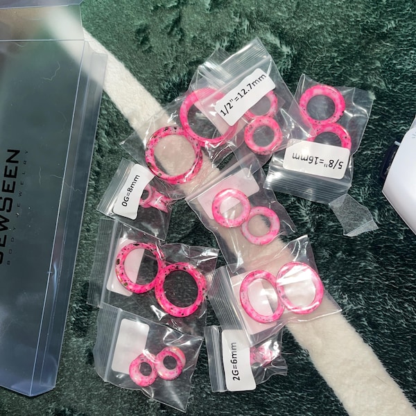 20PCS Flexible Ear Stretching/soft Tunnel Set/2g-1''silicone Flesh ...