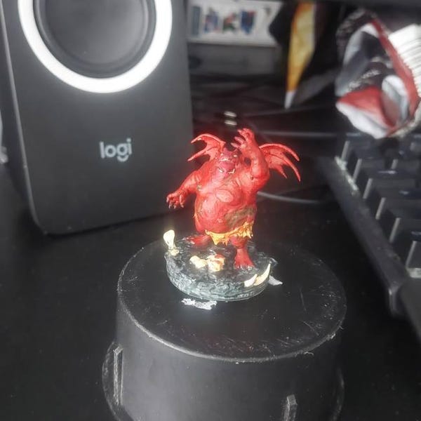 Human Wizard Miniature Sorcerer Dungeons and Dragons Mini Tabletop RPG ...