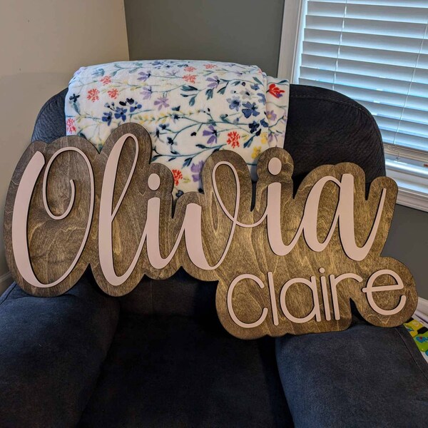 Custom Baby Name Sign for Boy Nursery Name Sign Baby Name Sign for ...