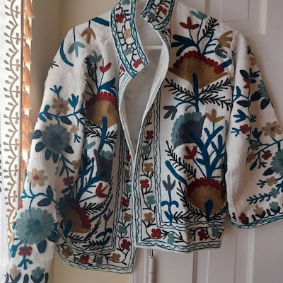 Handmade Patchwork Jackets, Indian Cotton Handmade Winter Jacket Coat ...