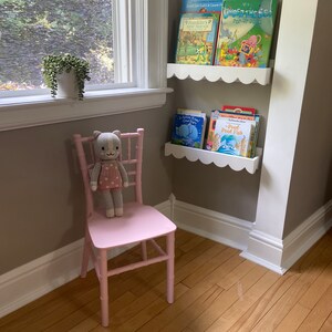 Pink Floating Shelf Multiple Sizes Nursery Decor Girls Bedroom Pink ...