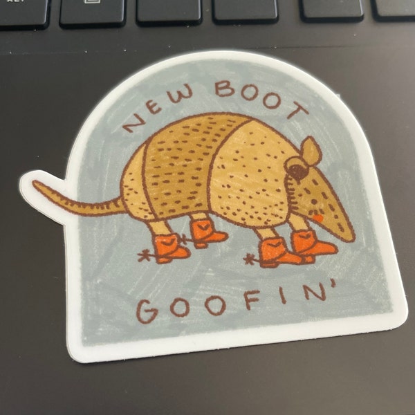 New Boot Goofin' Vinyl Sticker - Etsy