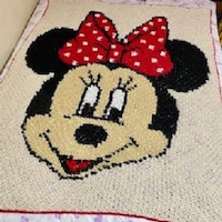 Minnie Mouse – C2C – Row by Row – Written Instructions – Graph – PDF ...