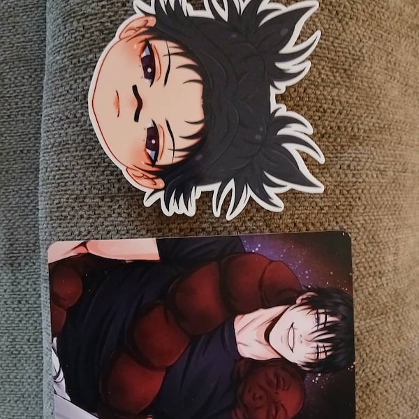 Sorcerer Anime Stickers | Water Proof Stickers | Fanart | Anime | Chibi ...