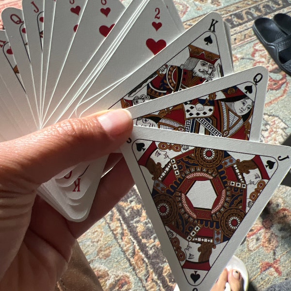 8-bit Gold Playing Cards - Etsy