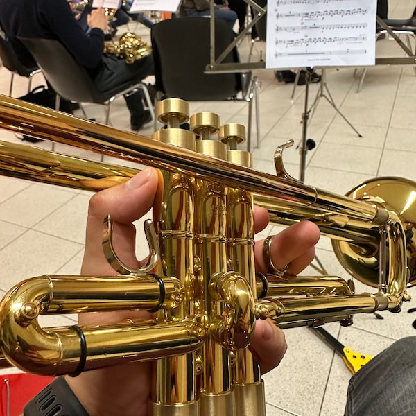 T.E.T. - Trumpet Embouchure Training Device. Aluminum Buzzing Trainer ...