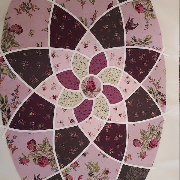 Sunny Dream 2 Tablerunner Pattern - Stained Glass Technique - Etsy