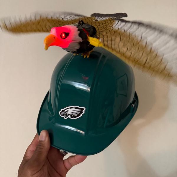 Philadelphia Eagles Flapping Hard Hat - Etsy