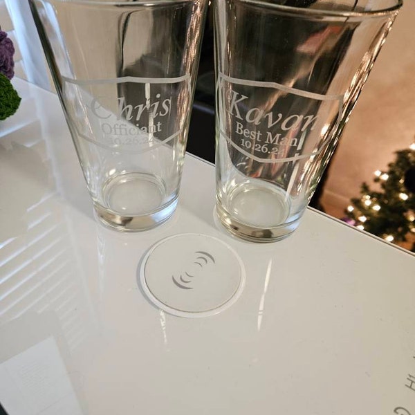 The Dogfather Whiskey Glass, Custom Engraved Bourbon Glass, Engraved ...