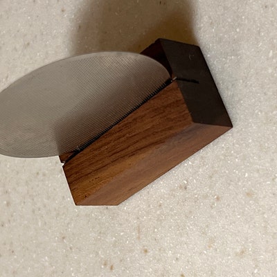 Black Walnut Wood Table Stands,name Place Card Stand, Walnut Table ...