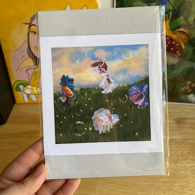 Luna Moth Art Print for Bedroom, Cottagecore Decor, Whimsical Home - Etsy