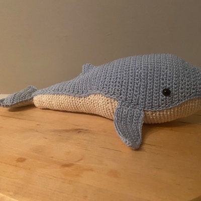 Whale Crochet Pattern, Blue Whale Amigurumi Pattern, Realistic Crochet ...