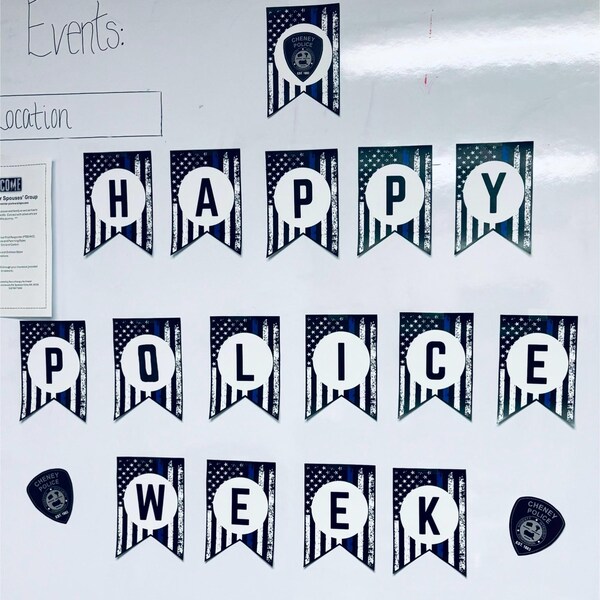 Police Survival Kit Gift Tag National Police Week Printable Police ...