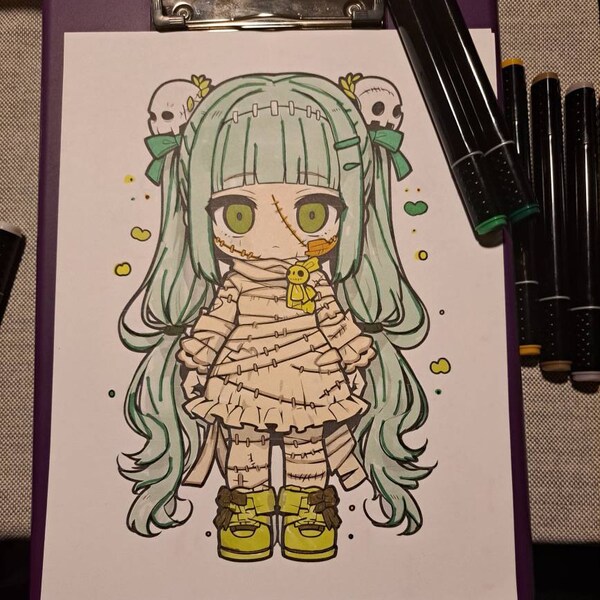 Anime Queens and Kings Coloring Book 70 Page Manga Fantasy Coloring ...