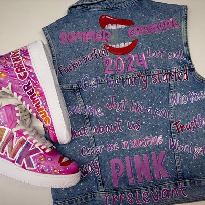 Bespoke: Hand-painted Jacket, Personalized Denim Jacket Custom Hand ...