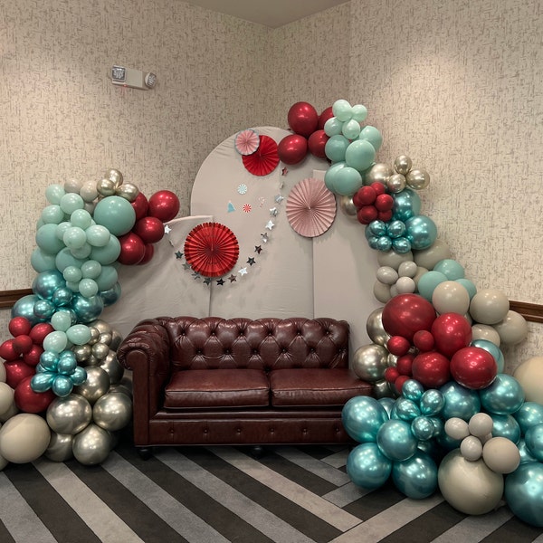 DIY FSU Balloon Garland / Arch Kit, Seminoles, College Football, Garnet ...