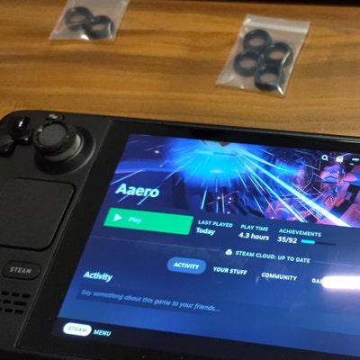 Steam Deck OLED / LCD Thumb Grips Fully Functional Capacitive Touch ...