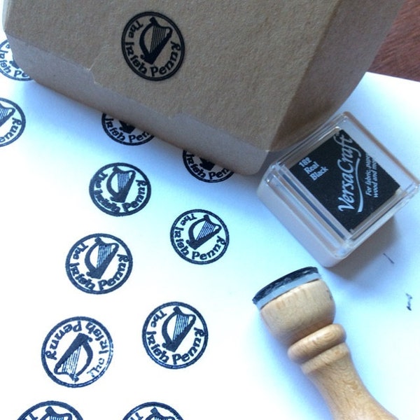 Loyalty Card Stamp, Small Logo Stamp, Loyalty Mini Stamp, Mini Stamp ...