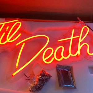 Just Do It LED sign for home weddings special occasions | Etsy