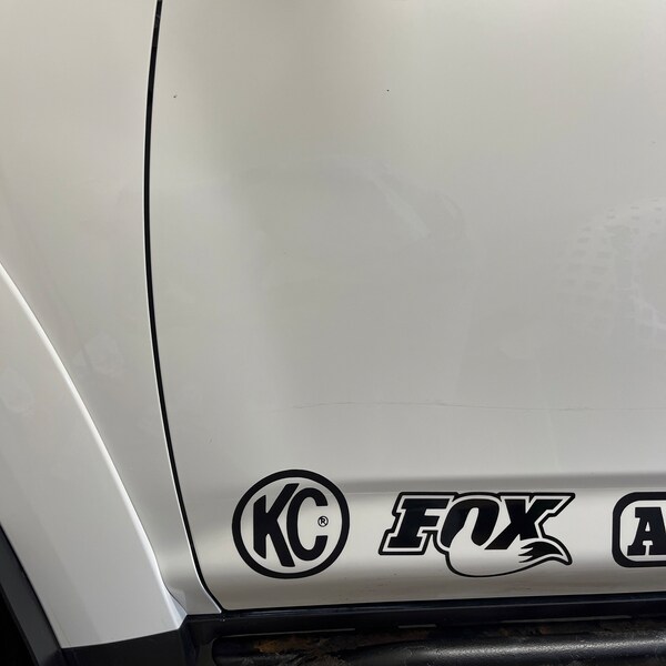 Fox Shocks Logo Decal - Etsy