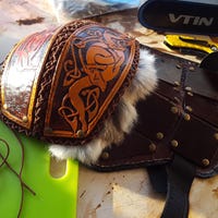 DIY Leather Armor Pattern for Male Witcher LARP Roleplay - Medieval ...