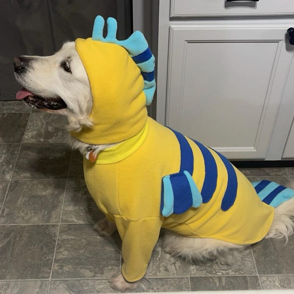 Flounder Little Mermaid, Flounder Dog Costume, Little Mermaid Dog ...